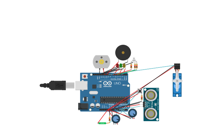 Circuit Design Arduino Quiz 2 Tinkercad