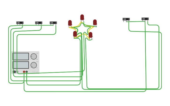 Circuit design Kuththu Vilakku | Tinkercad
