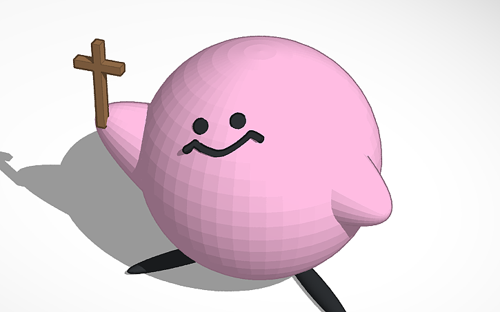 3D design Kirbo - Tinkercad