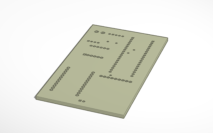3D design PCB - Tinkercad
