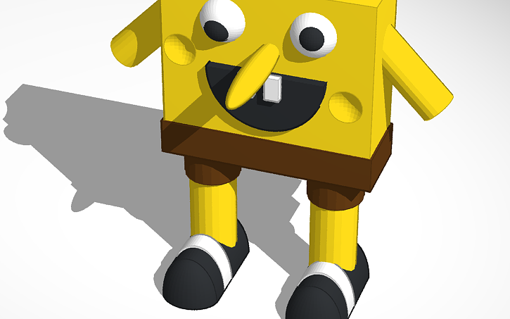 3d Design Derpy Sponge Tinkercad