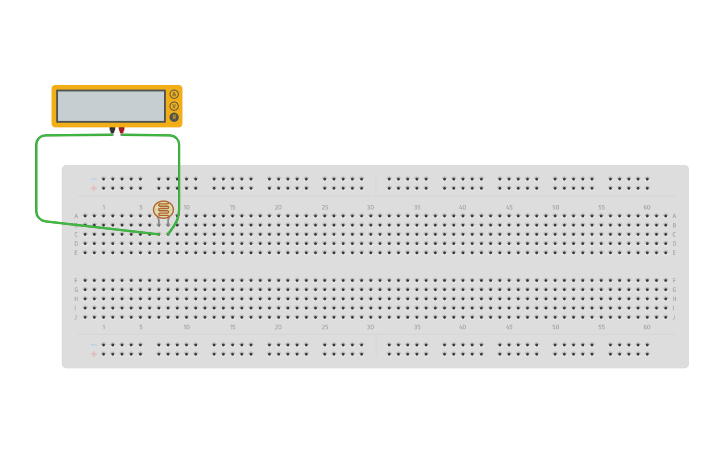 Circuit design prss light sensor LDR | Tinkercad