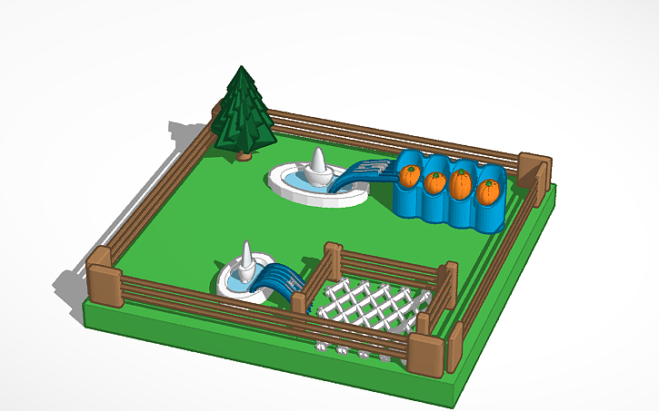 3D design huerta t.a - Tinkercad