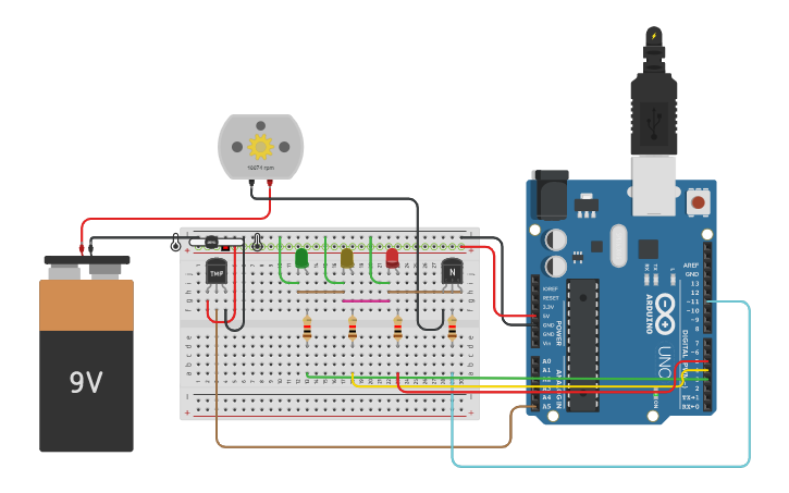 Circuit design 3. Hafta 3. Uygulama: LM35 Isı Sensörü ile DC Motor ...