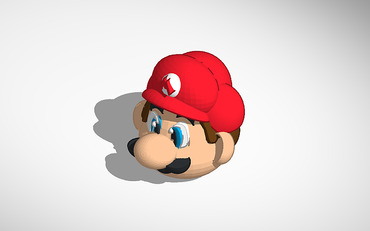 3D design Mario v2 - Tinkercad