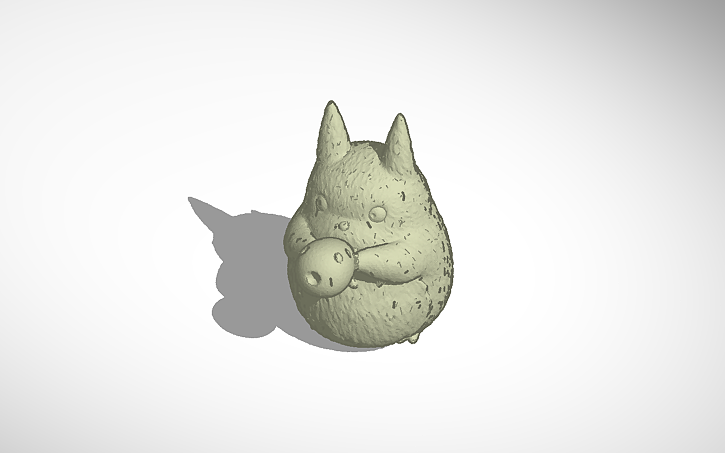 3D design Totoro | Tinkercad