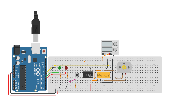 Circuit design PC2-Ejercicio 2 - Tinkercad