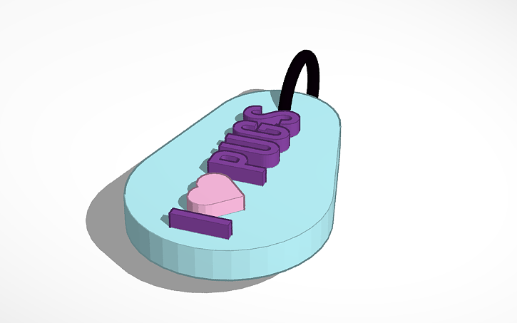 3D design KeyRing for Emma | Tinkercad