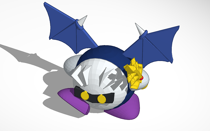 3D design Meta Knight - Tinkercad