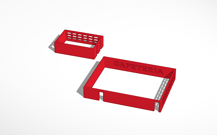 3D design kitchen - Tinkercad