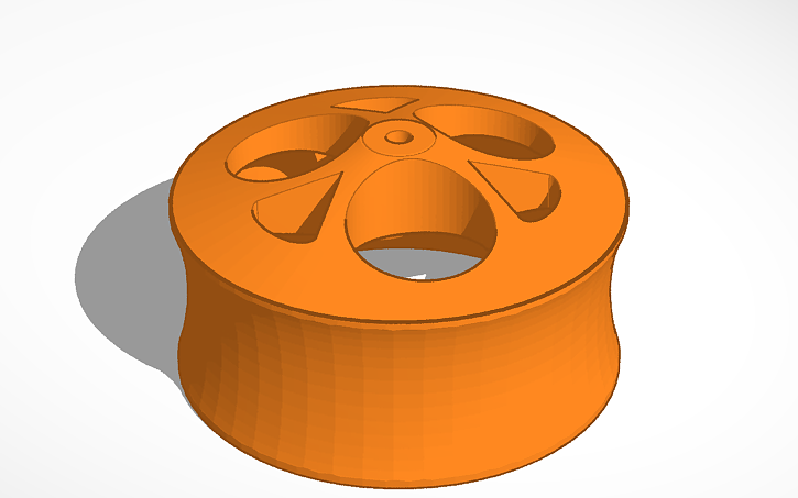 3D design Nerf Style Flywheel Mk 3 - Tinkercad