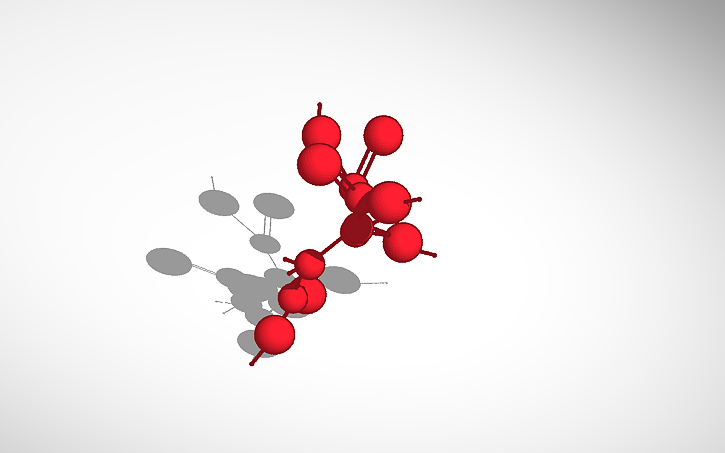 3D design Citric acid | Tinkercad