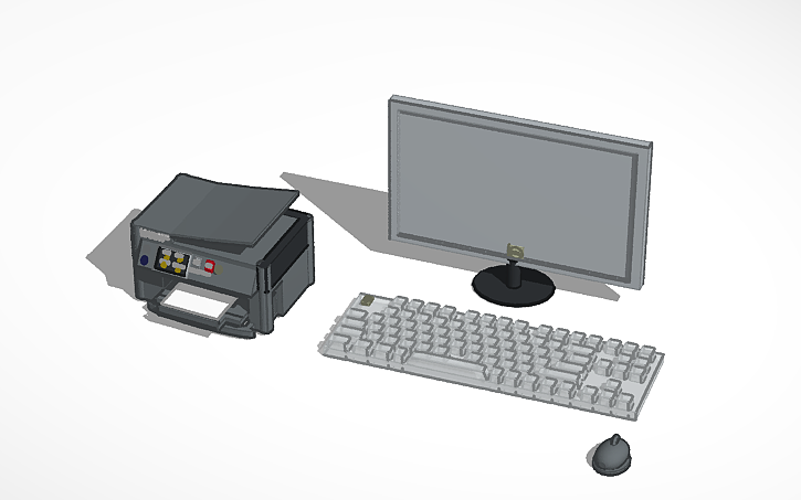 3D design Printer n' Computer - Tinkercad