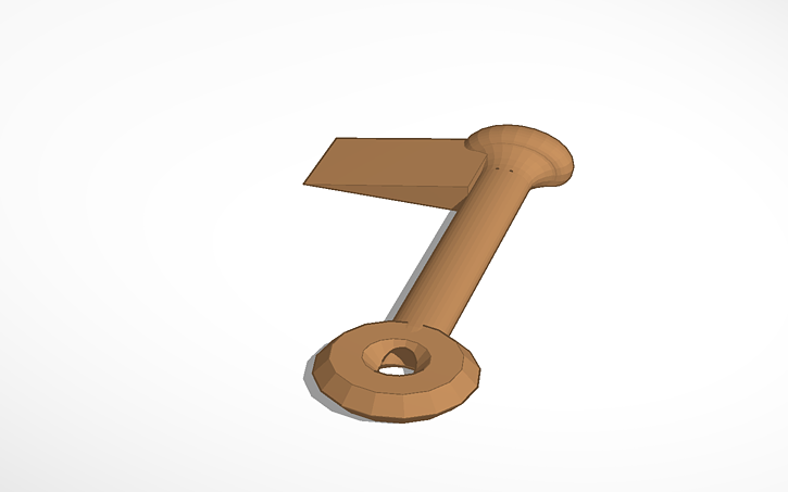 3D design key - Tinkercad
