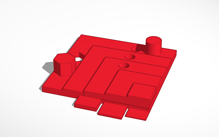 3d Design Copy Of Shrink Test Tinkercad