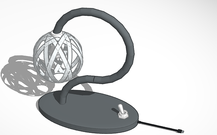 3D design Modern Lamp - Tinkercad