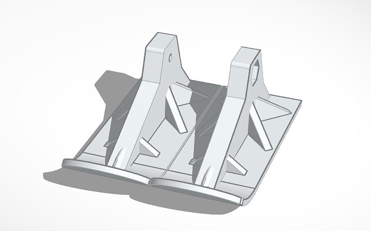 3D design 1/10 RC Snow Ski V6 - Tinkercad