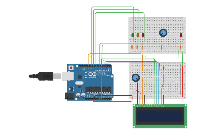 Circuit Design Potentiometer Led Tinkercad