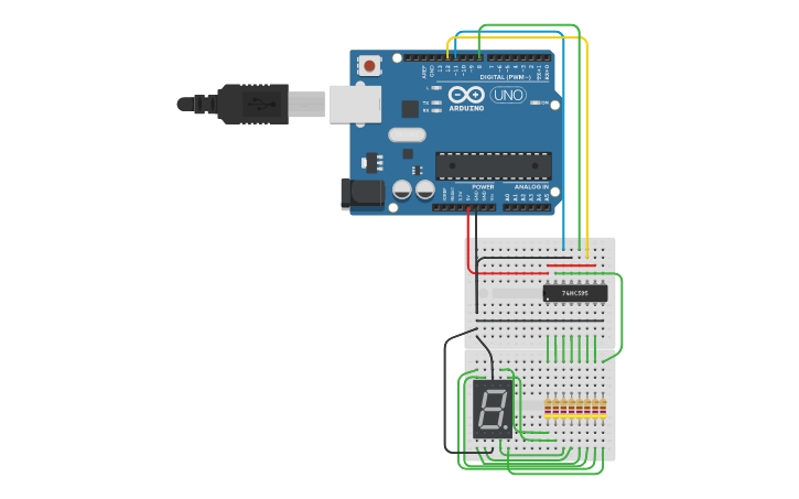 Circuit Design Stopwatch Tinkercad