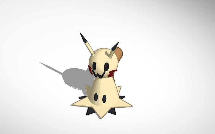 3D design Mimikyu | Tinkercad