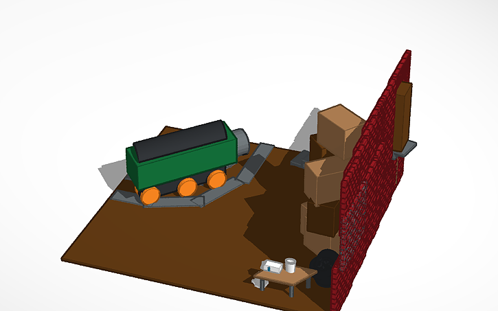 3D design cursed train frends8 | Tinkercad