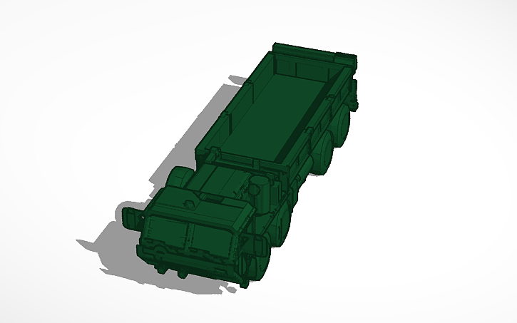 3D design Copy of Military Truck | Tinkercad