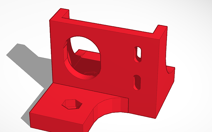 3D design EAF Mount for the RedCat 51 - Tinkercad