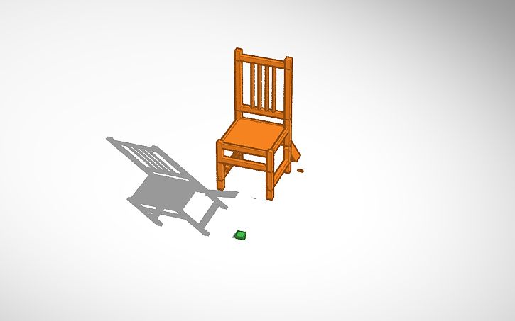 3D design stol | Tinkercad