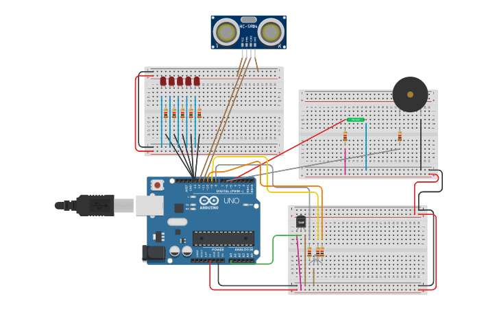 Circuit design Unidad 3 Actividad 10 M5S1 - Tinkercad Circuit design Unidad 3 Actividad 10 M5S1 - Tinkercad