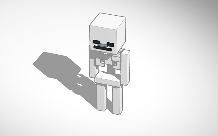 3D design Skeleton - Tinkercad