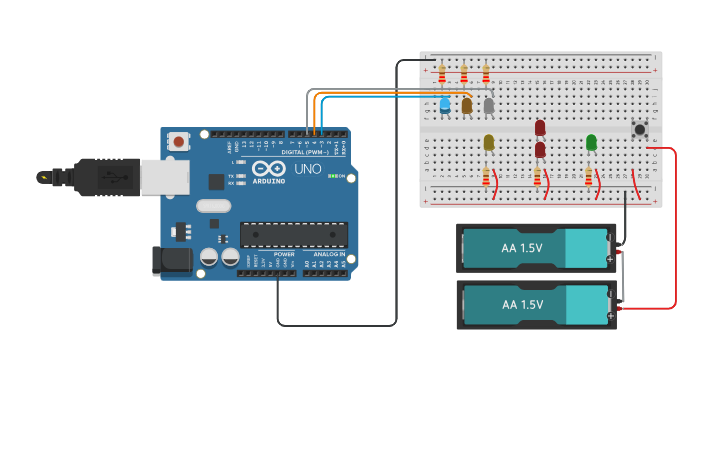 Circuit design Copy of Make it Glow - Tinkercad