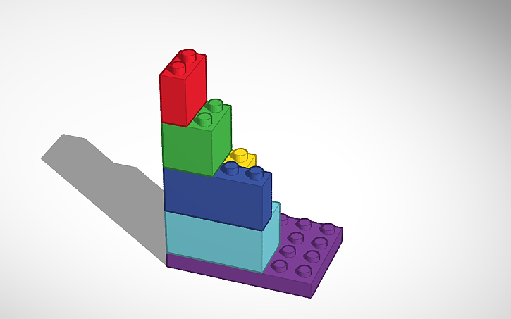 3D design Lego Brick - Tinkercad