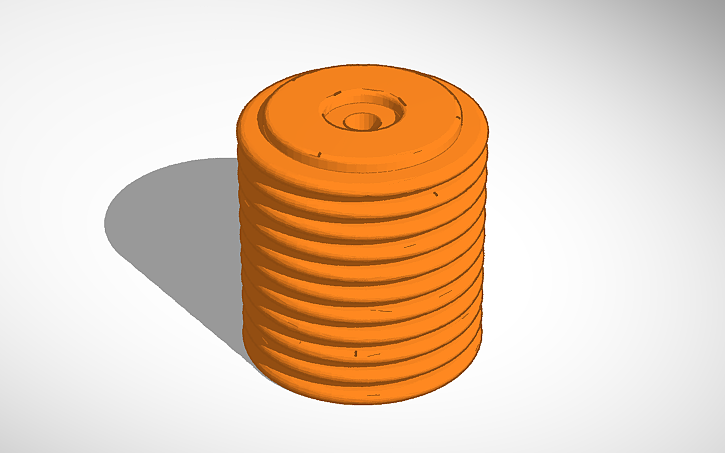 3D design bellows 2 - Tinkercad