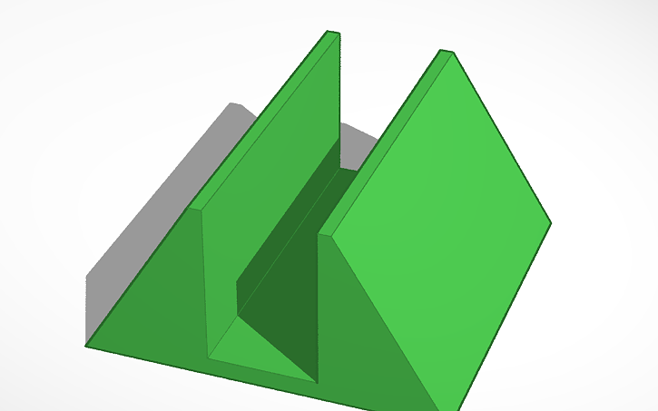 3D design Laptop stand - Tinkercad