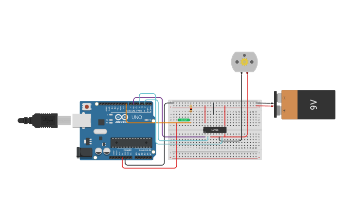Circuit design Tilt-Sensor - Tinkercad