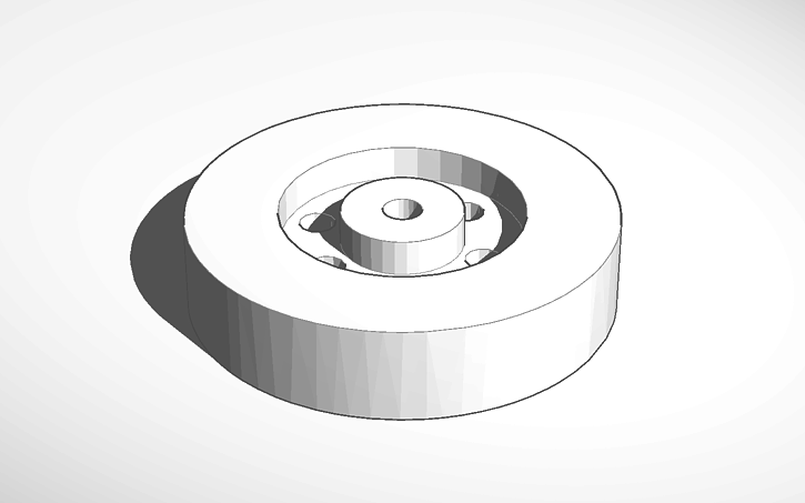 3D design rear co2 racer wheels | Tinkercad