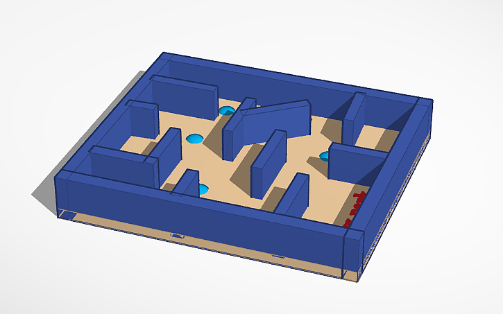 3D design Maze Challenge - Tinkercad