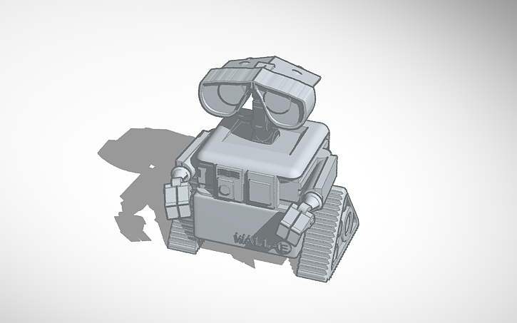 3D design Wall-e | Tinkercad