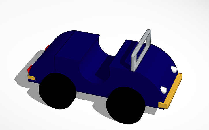 3D design Pinewood Vehicle - Tinkercad