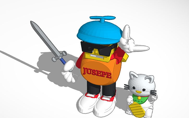 3D design AVATAR - Tinkercad