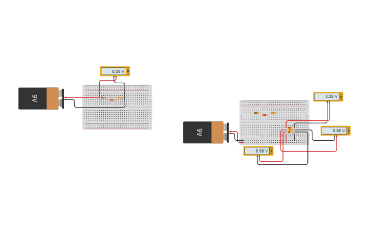 Circuit design POTENCIA - Tinkercad