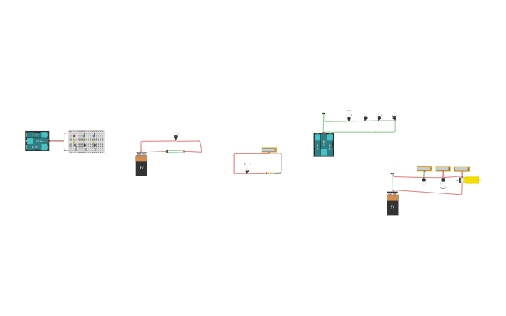 Circuit design Circuito 3 - Tinkercad