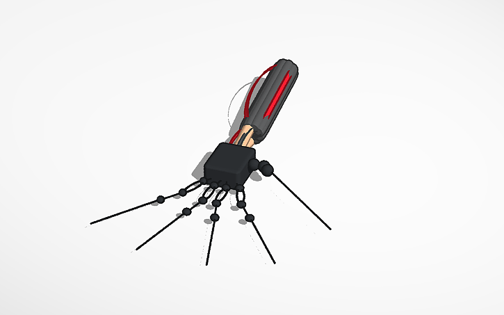 3D design Poppy Playtime Prototype - Tinkercad