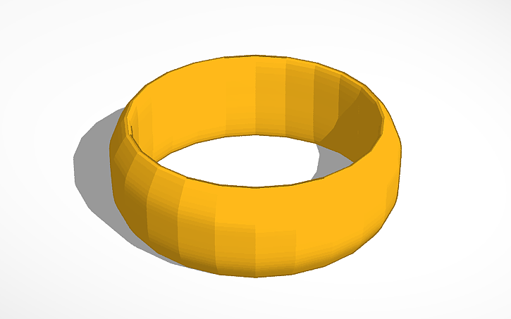 3D design Fellowship Of The Goats Ring | Tinkercad