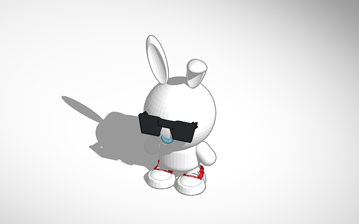 3D design RABBİT - Tinkercad