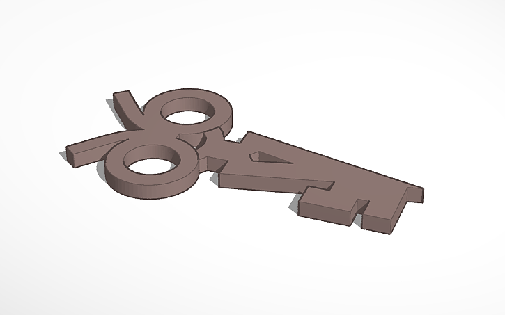 3D design Hollow Knight Shop Keeper's Key - Tinkercad