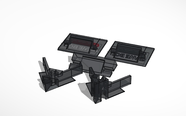 3D design Gameboy Cartridge Wall Mount - Tinkercad