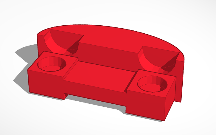 3D design controller holder - Tinkercad