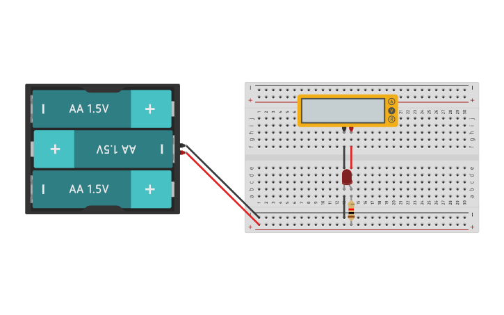 Circuit Design Resistor And Led Circuit Tinkercad