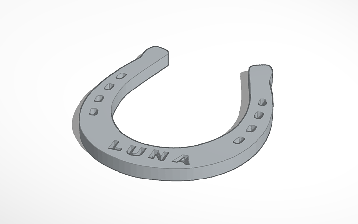 3d Design Luna Tinkercad